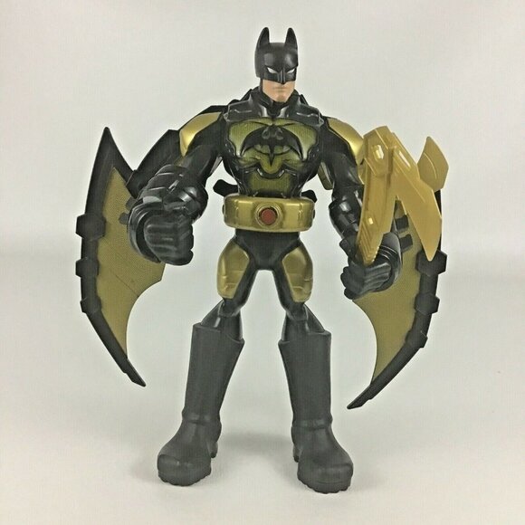 Mattel | Toys | Batman Unlimited Wing Warrior Batman Figure Gold Black ...
